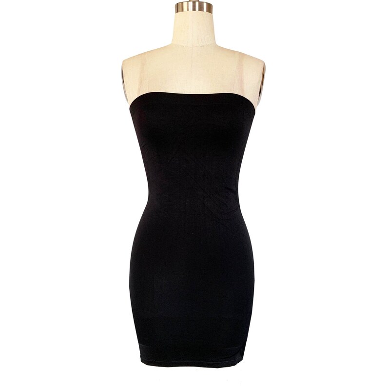 Strapless Body Shaper Slip. Long Tube Top. | Etsy