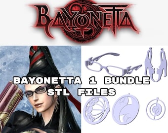 Bayonetta 3d Files - Etsy