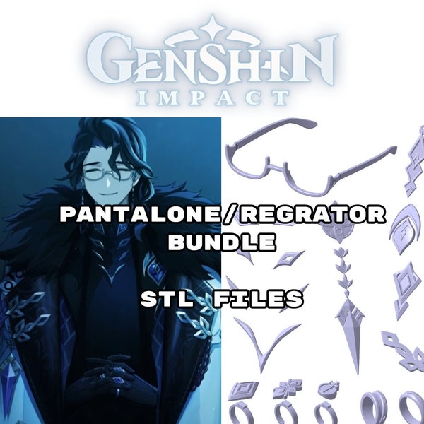 Pantalone Genshin Etsy