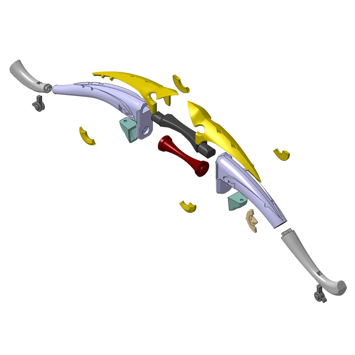 Raven Bow GENSHIN IMPACT 3D Files Stl - Etsy