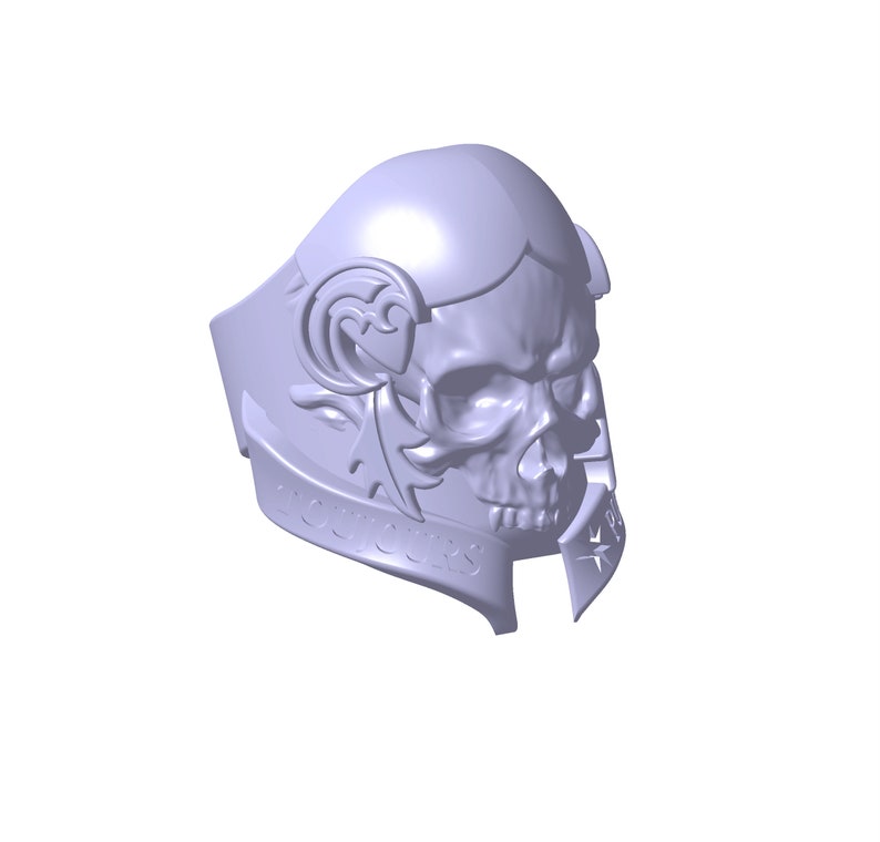 Bellatrix Lestrange Skull Ring STL FILES - Etsy