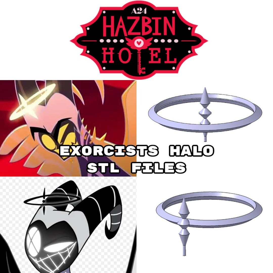 Exorcist HALO (hazbin Hotel) 3D STL FILES - Etsy UK