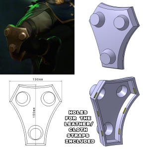 VI ENFORCER Accessories arcane 3D STL Files - Etsy