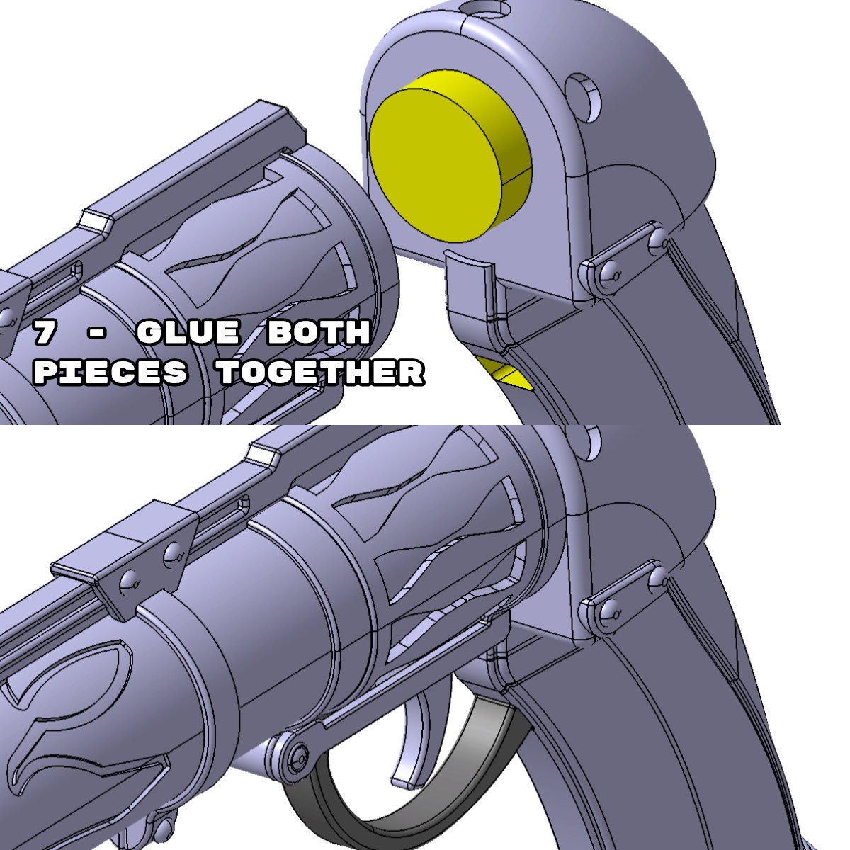 JINX GUN STL 3d Files Arcane Inspired Fanart - Etsy