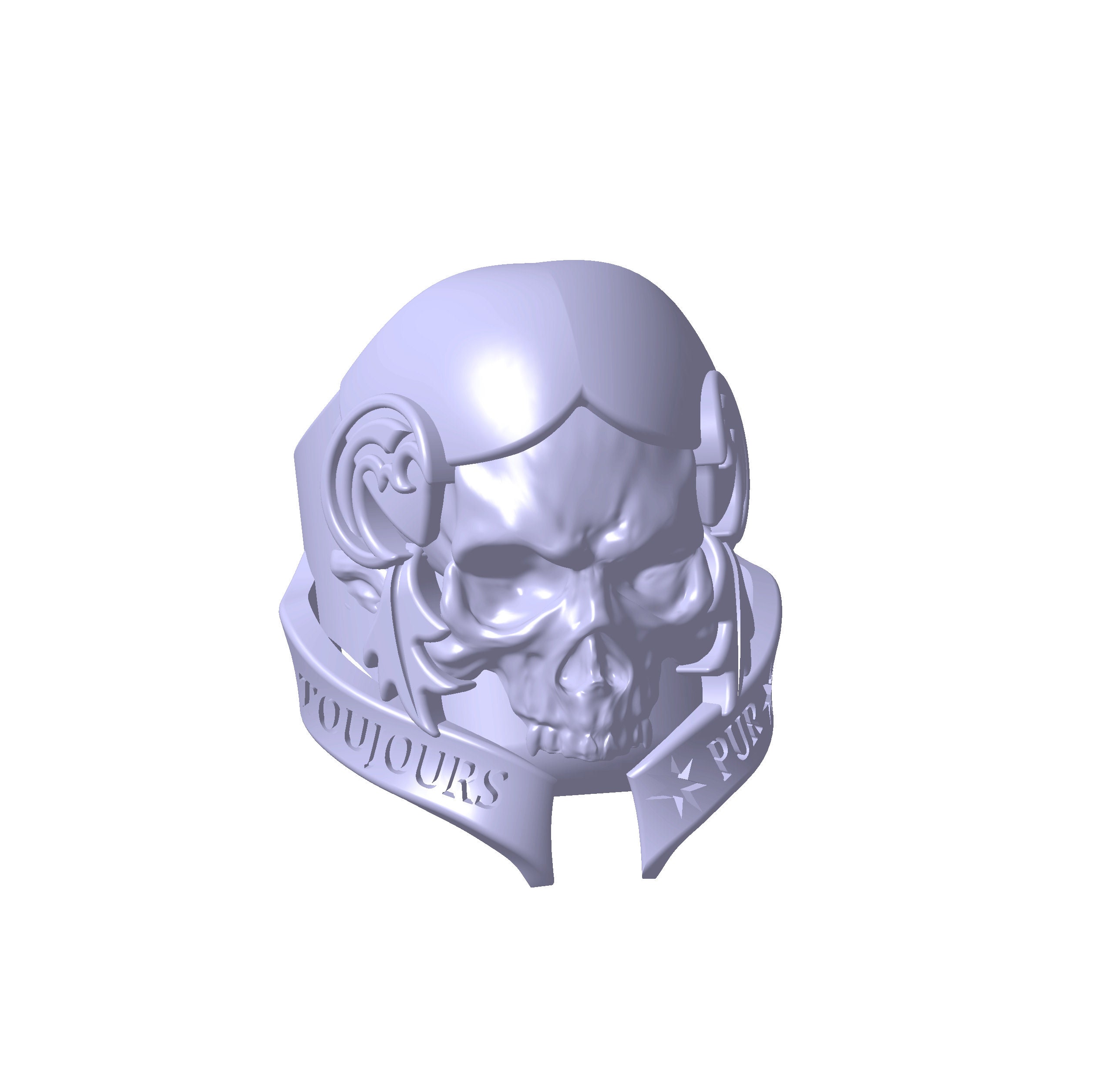 Bellatrix Lestrange Skull Ring STL FILES - Etsy