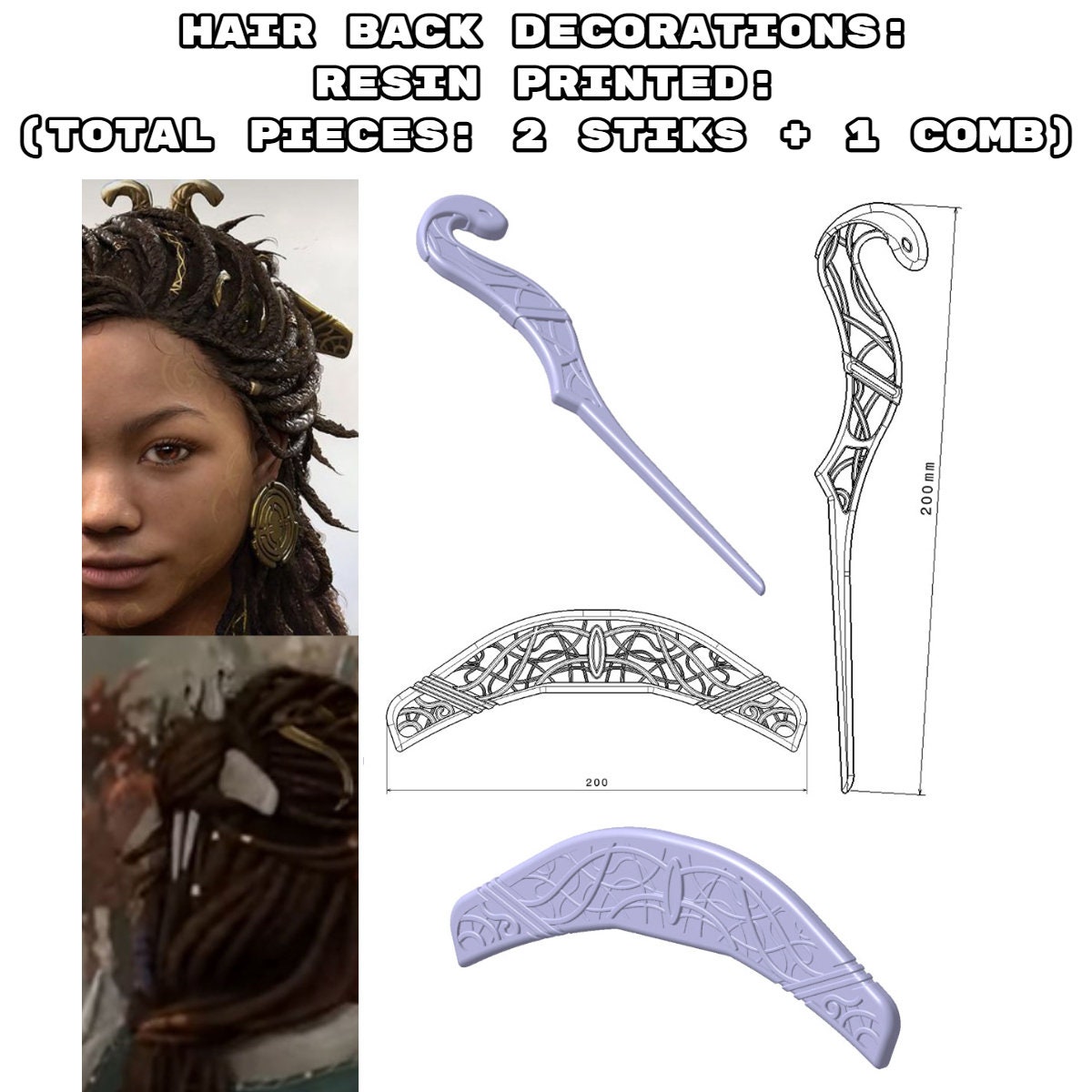 ANGRBODA Resin/pla Printed Kit god of War RAGNAROK - Etsy