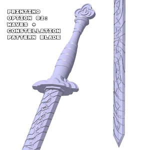 RUMI INSPIRED SWORD (kpop Demon Hunters - Huntrix) - 3D Stl Files - Etsy