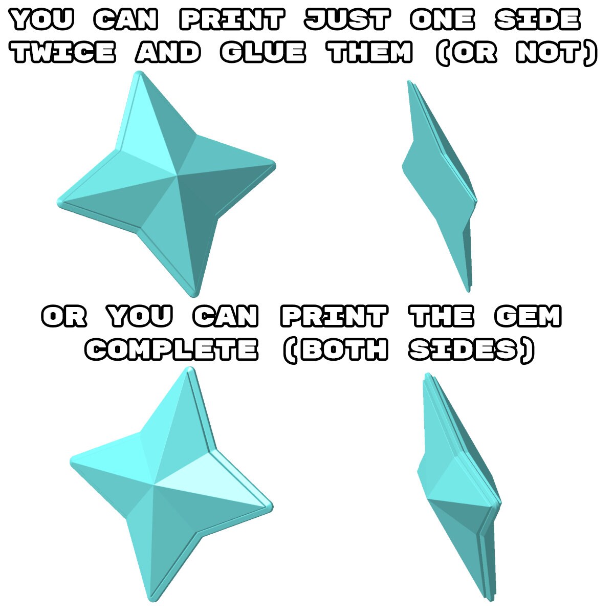 Primogem STL 3D FILES genshin Impact - Etsy Finland