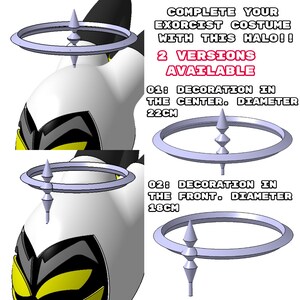 Exorcist HALO hazbin Hotel 3D STL FILES - Etsy Canada