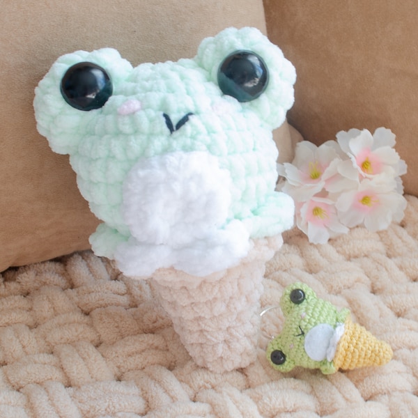 Ice Scream Plush Toy - Etsy Hong Kong