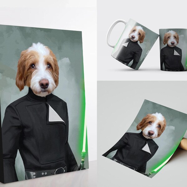 Luke Skywalker Dog Costume - Etsy