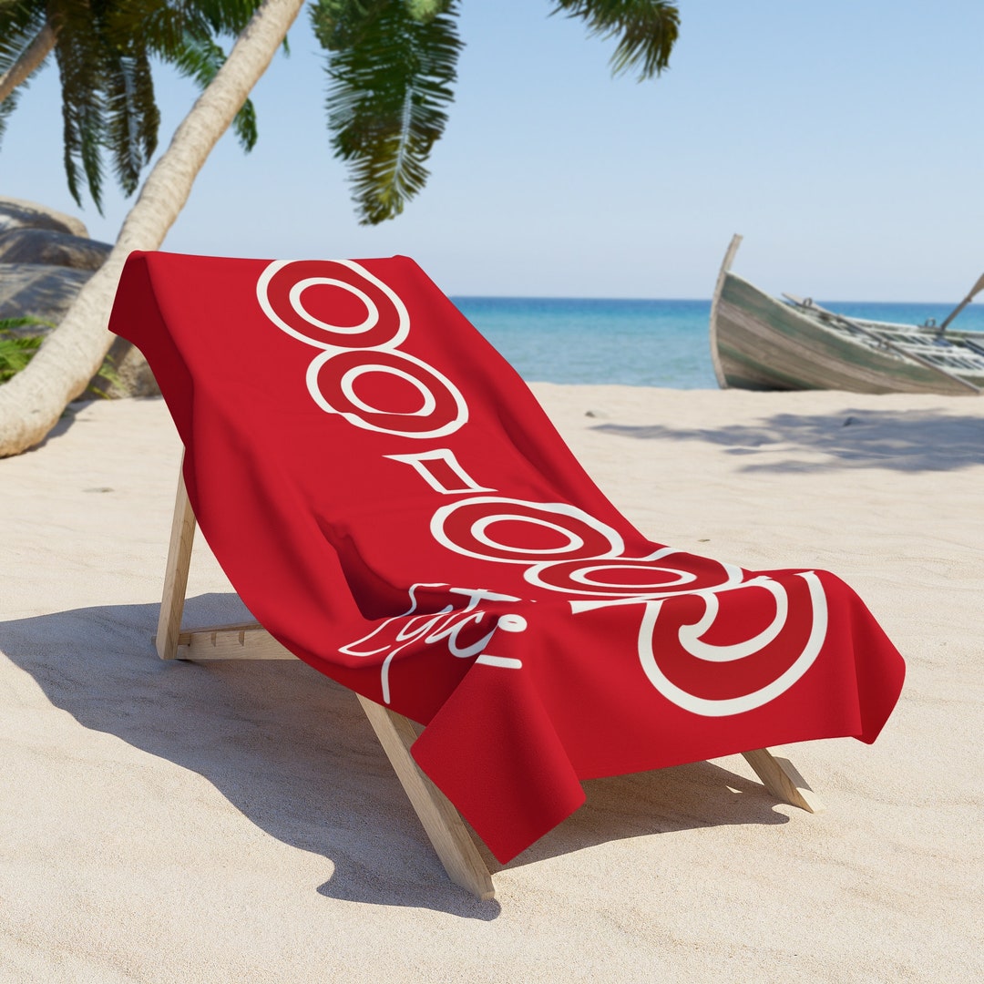 Oo-oop Delta Sigma Theta Beach Towel, Personalized Beach Towel, Custom ...