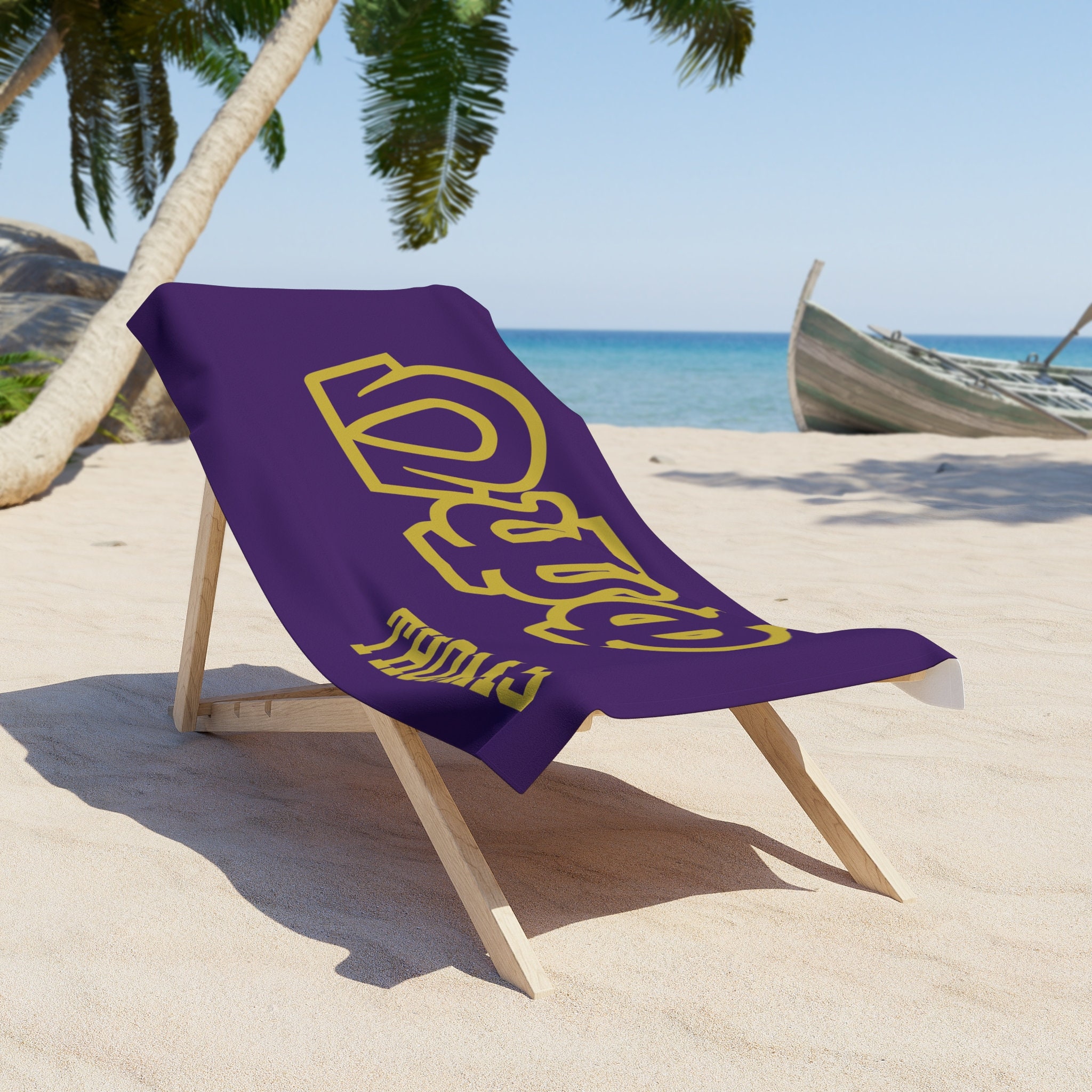 Omega Psi Phi Beach Towel, Personalized Beach Towel, Custom Name Towel ...
