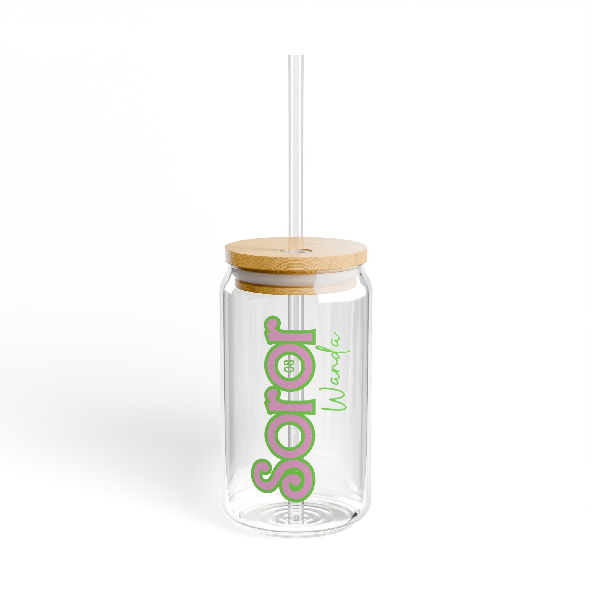 Alpha Kappa Alpha Personalized Glass Cup ,alpha Kappa Alpha Libby Cup ...