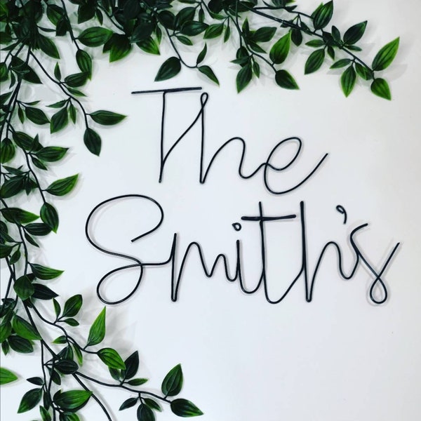 Wire Words - Etsy UK