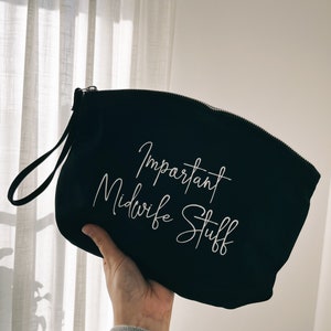 Important Midwife Stuff Bag/ Midwife Bag/ Gift for Midwife/ Midwifery ...