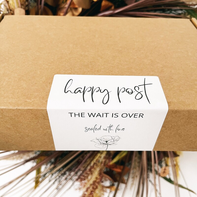 Box Seal Sticker - Etsy