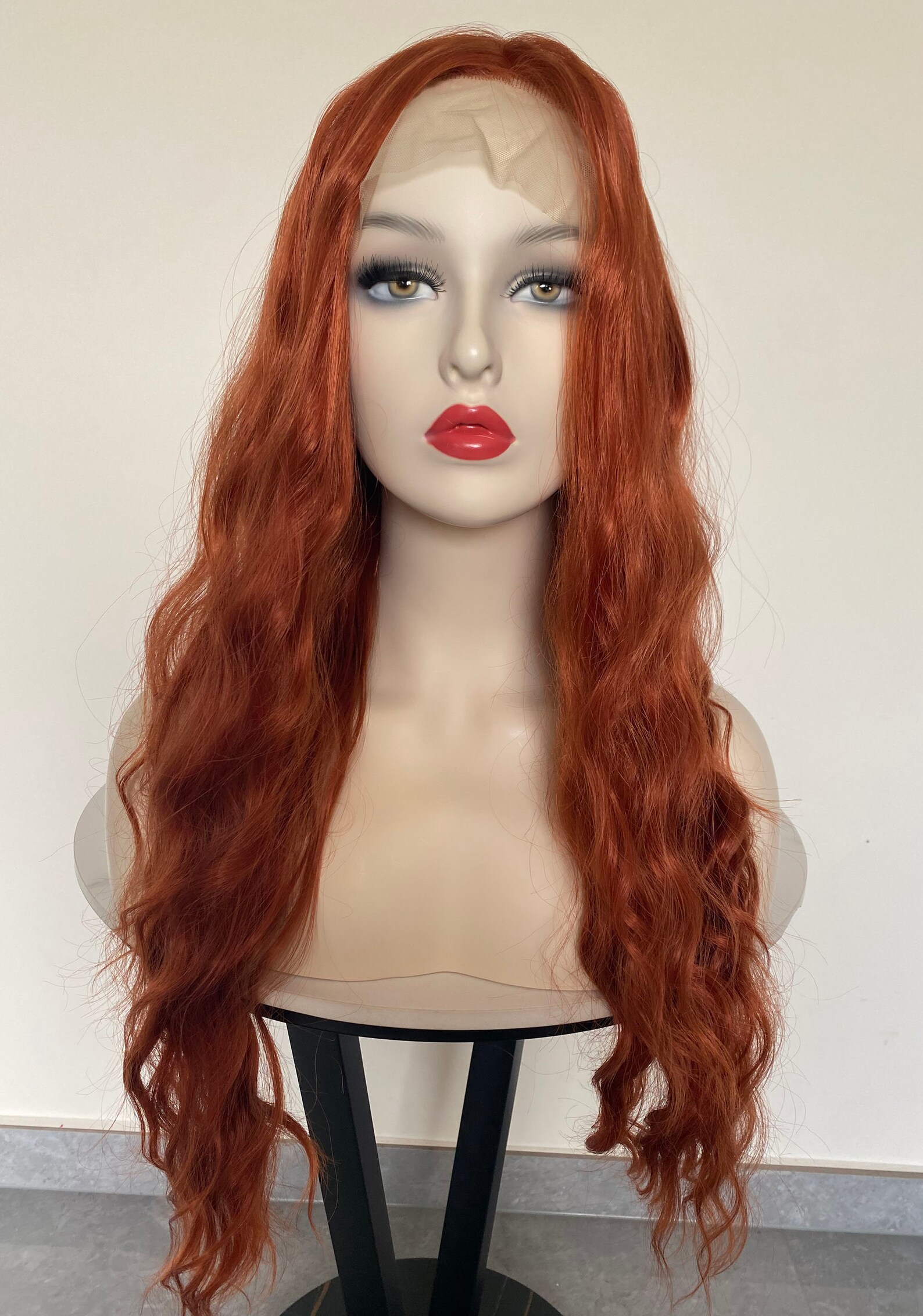 Ginger Lace Front Wigcopper Red Wigdrag Performer - Etsy