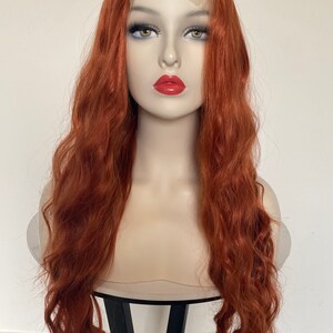 Ginger Lace Front Wig,copper Red Wig,drag Performer Wig,cosplay Wig ...