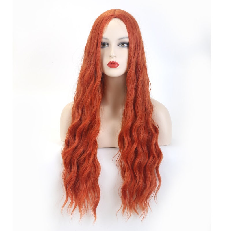 Orange Wig - Etsy