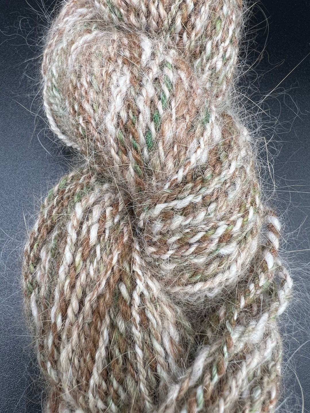 Angora Blend Hand Spun Yarn - Etsy