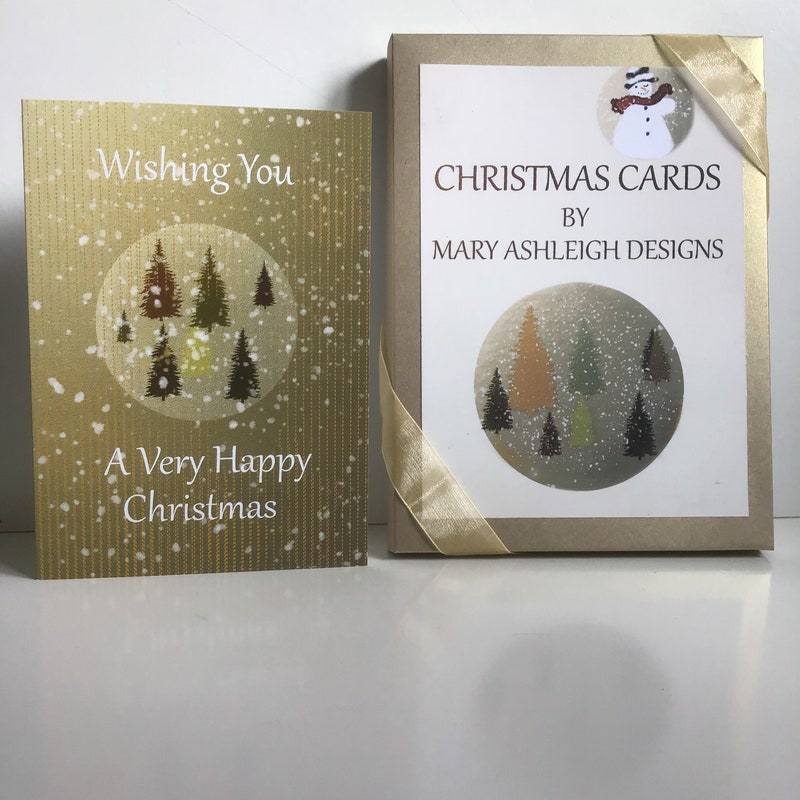 Christmas Cards Boxed - Etsy