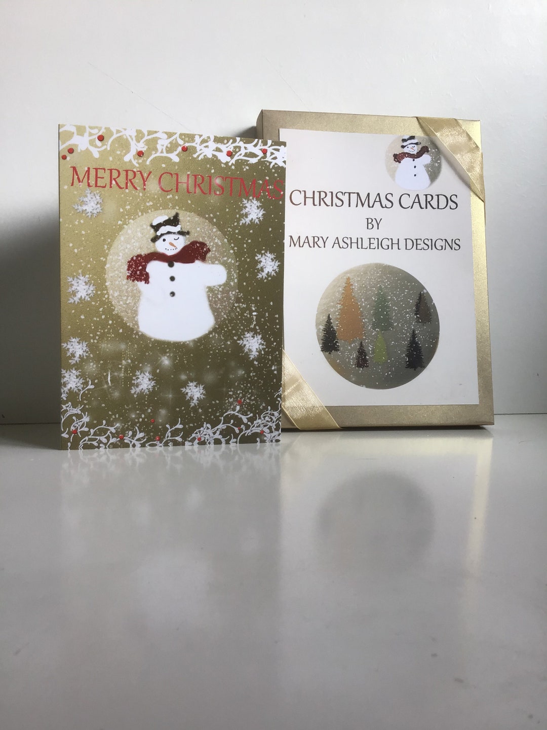 Christmas Cards Boxed Set - Etsy
