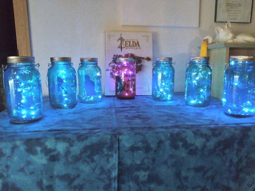 Legend of Zelda Breath of the Wild Lighted Decorative Jars - Etsy