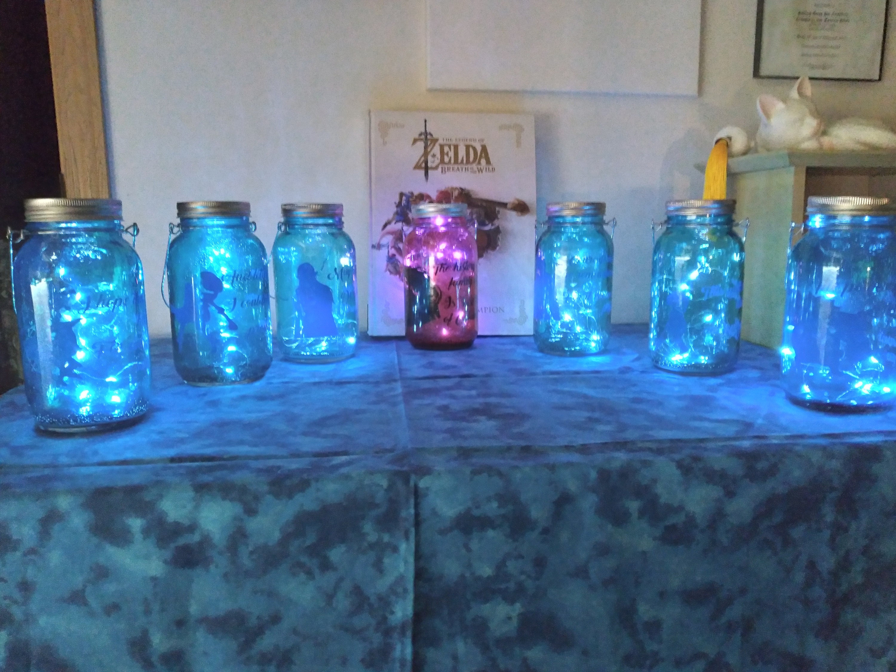 Legend of Zelda Breath of the Wild Lighted Decorative Jars - Etsy