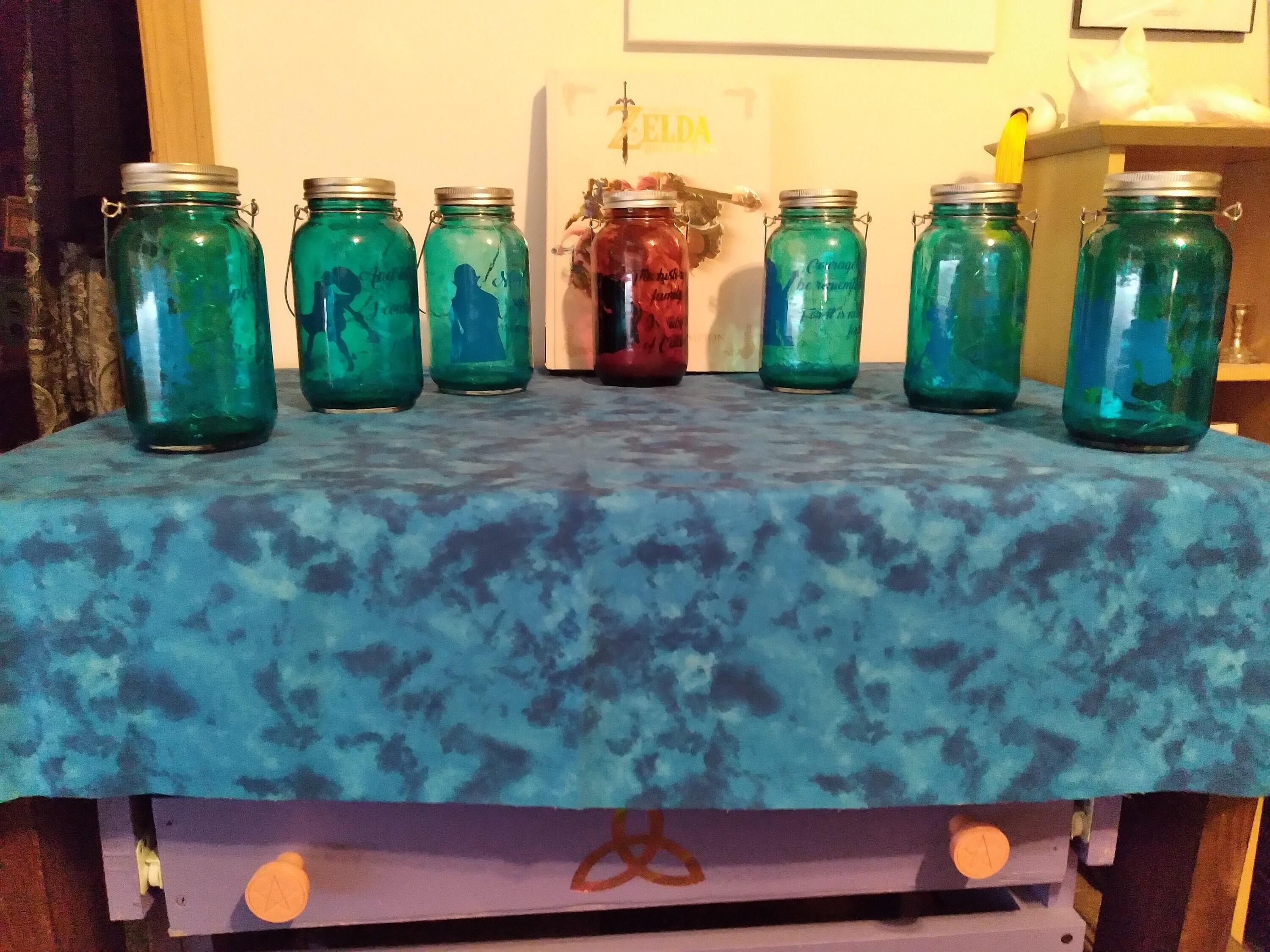 Legend of Zelda Breath of the Wild Lighted Decorative Jars - Etsy