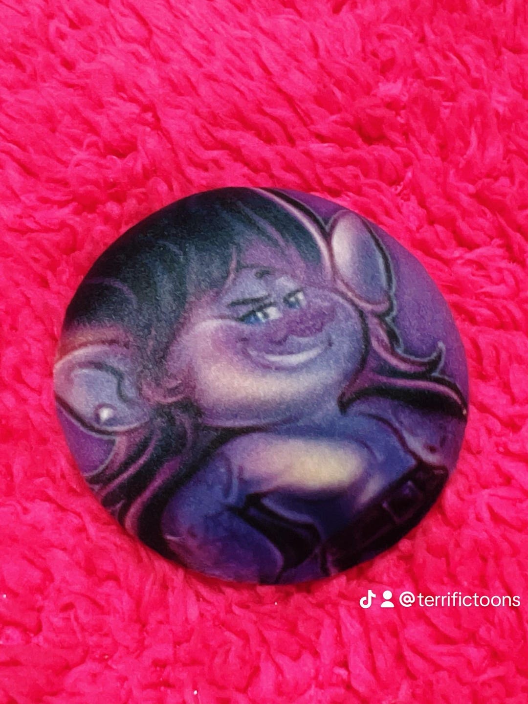 PLUSH PIN | Trolls World Tour | Rock Branch | 5.8cm Soft Squishy Button ...