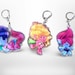 KEYCHAIN | Trolls Band Together | Baby Branch | 7cm, Clear Acrylic ...