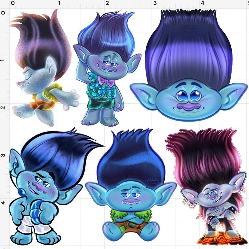 Troll Stickers - Etsy