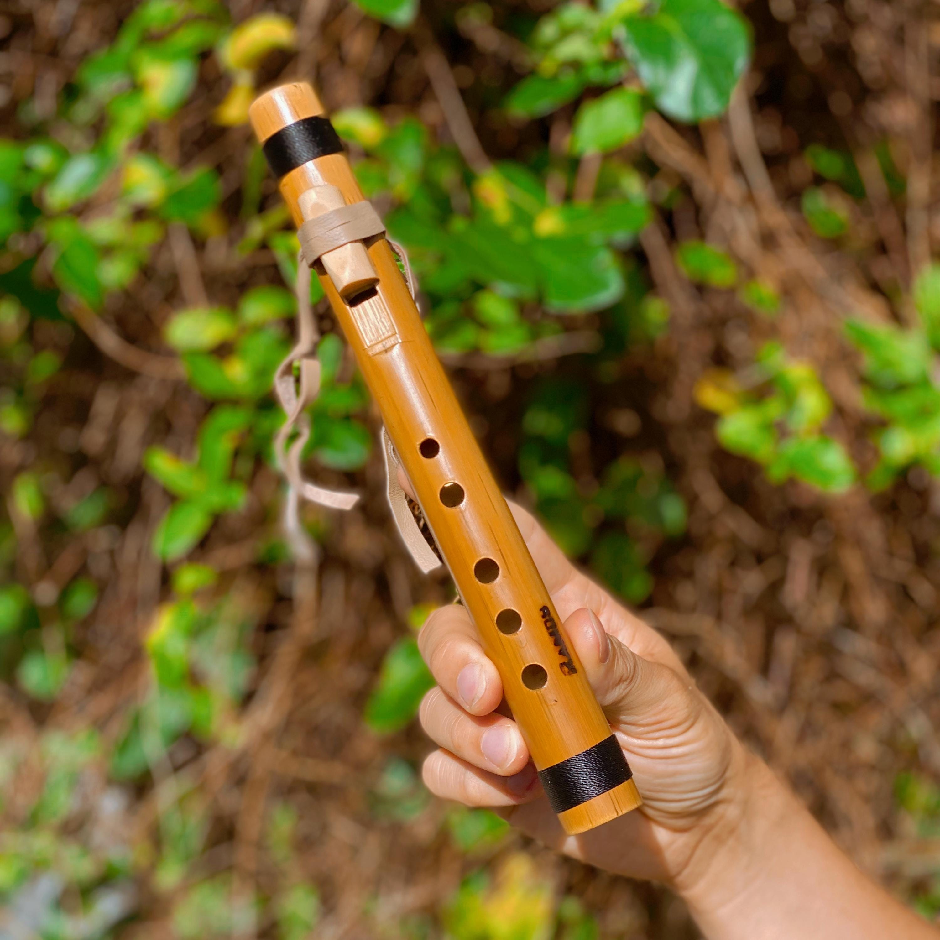 Peruvian Flute | Medicine Flute | Handcrafted From Bamboo | in the Key ...