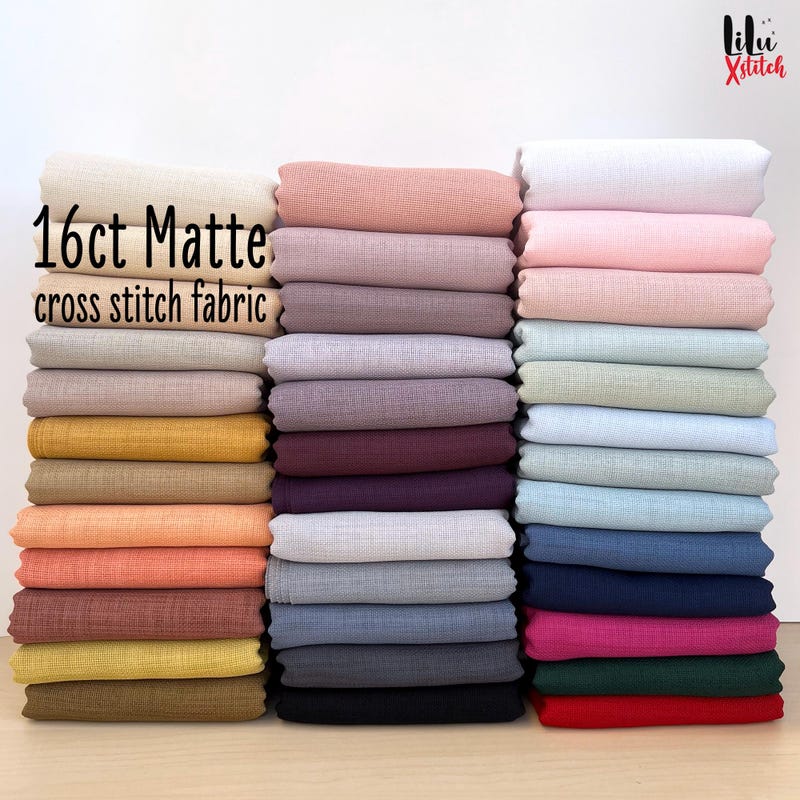 Blue Green 16 Count Aida - Etsy