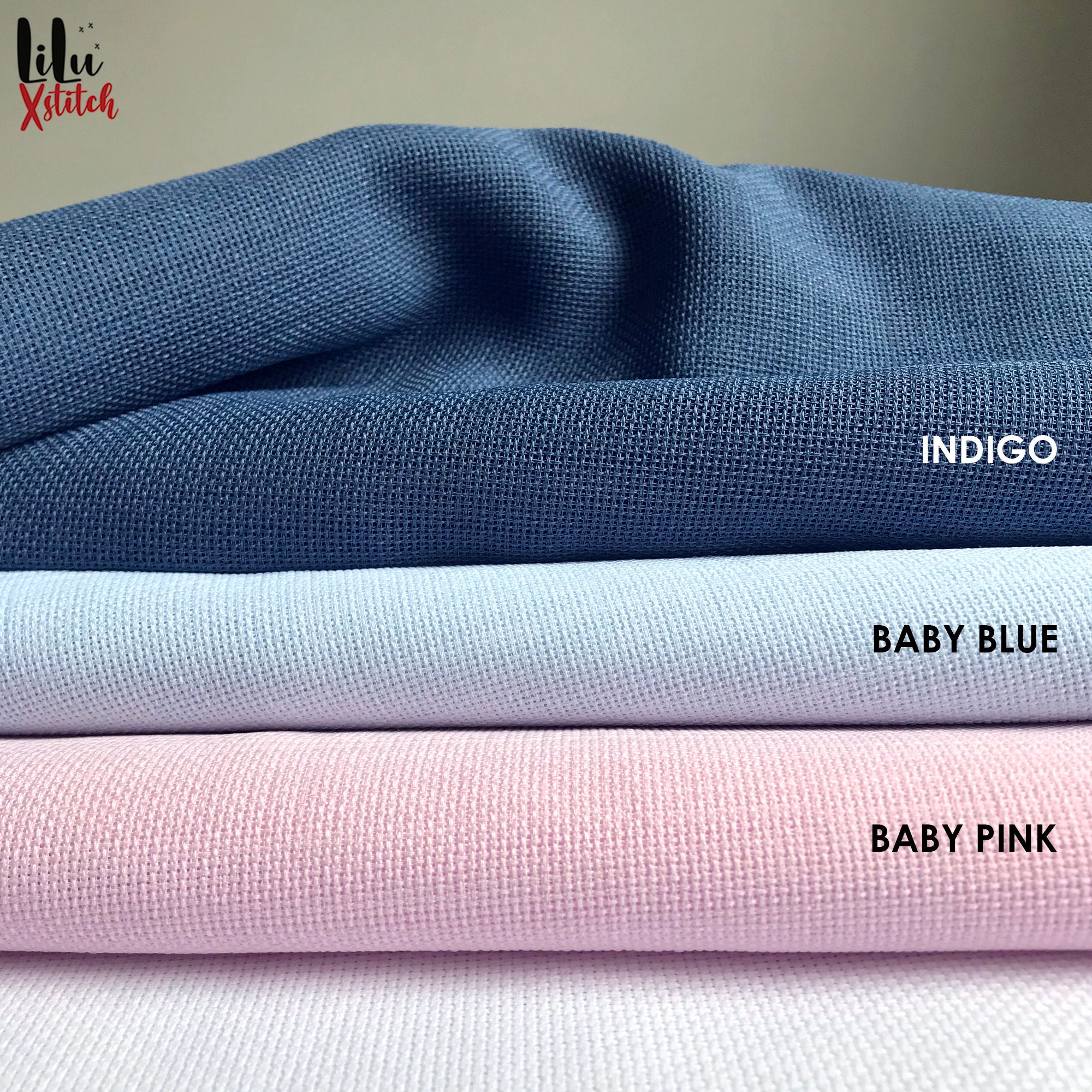 16ct Cross Stitch Fabric 16 count polyester cotton Aida Even | Etsy