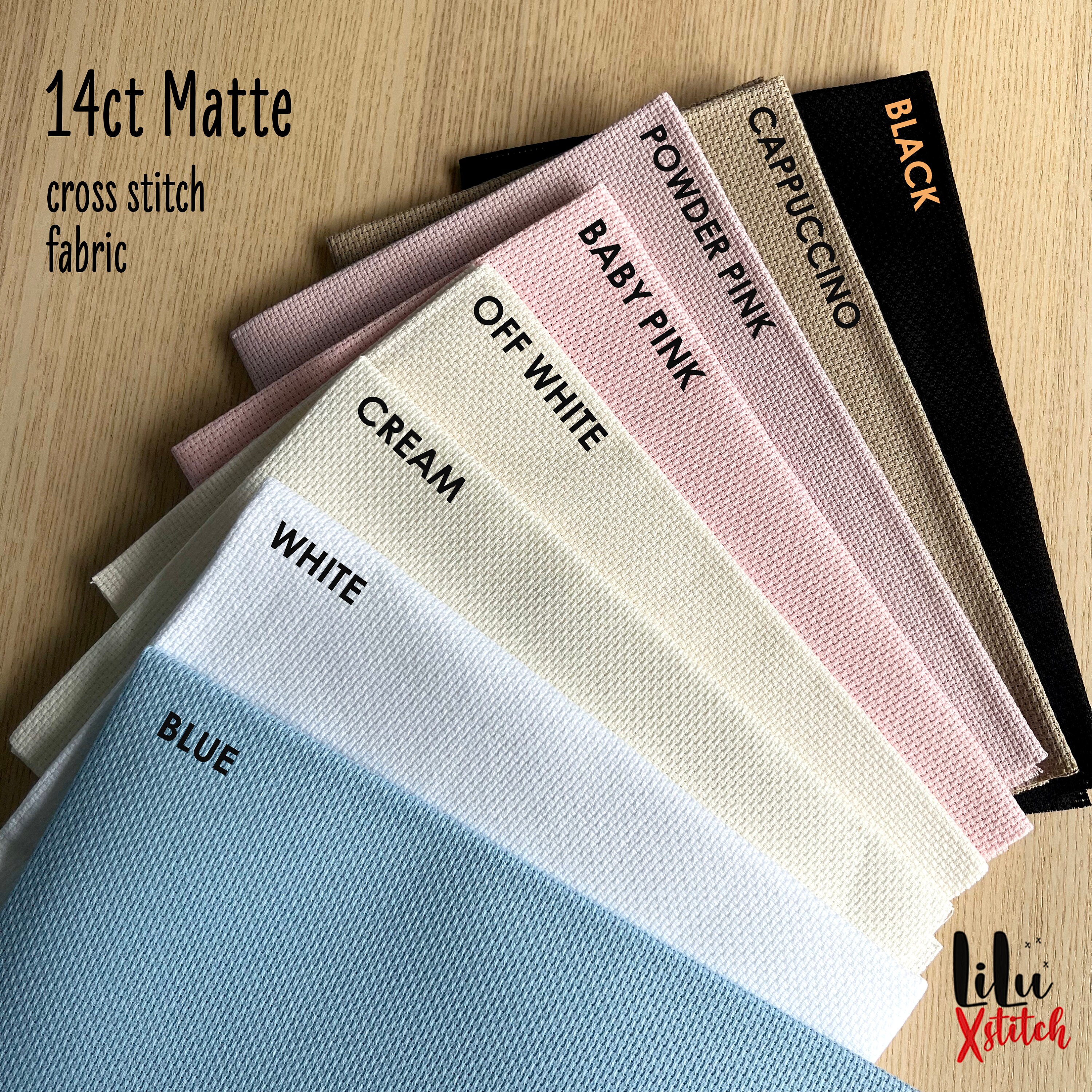 14 Count Aida Fabric for Cross Stitch, 14ct Cross-stitch Fabric, Even ...