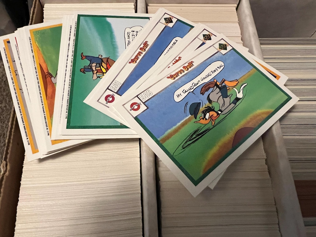 100 Upper Deck Looney Tunes Baseball Cards - Etsy