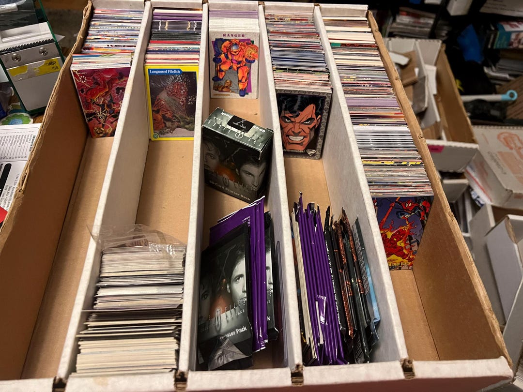 25 - Marvel Trading Cards Lot - COLLECTORS Trading Card Multiple Brands ...