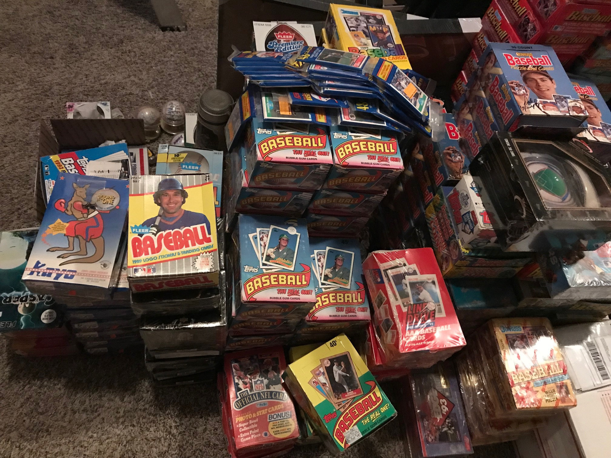 100 UN-OPENED Cards in Brand New Un-opened Packs - Etsy