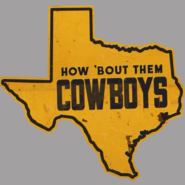 Dallas Cowboys Yard Signs - Etsy