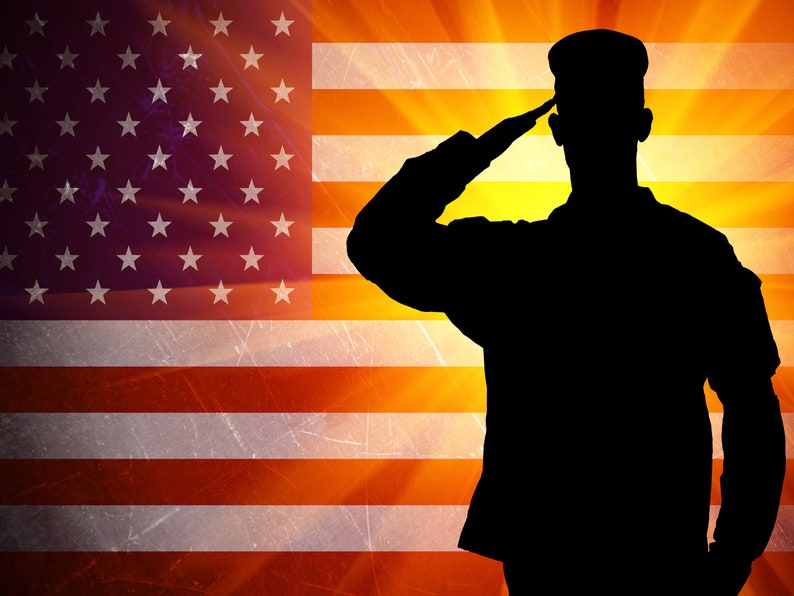 Veterans Day support Are Vets Custom 24x18 DOUBLE SIDED Yard Sign ...