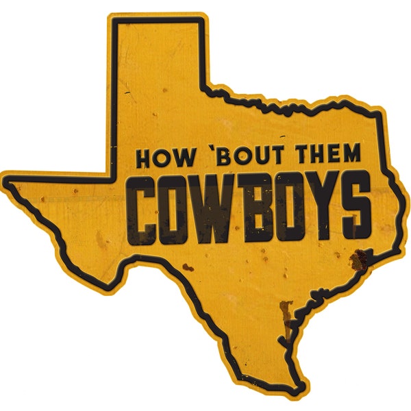 Dallas Cowboys Yard Signs - Etsy