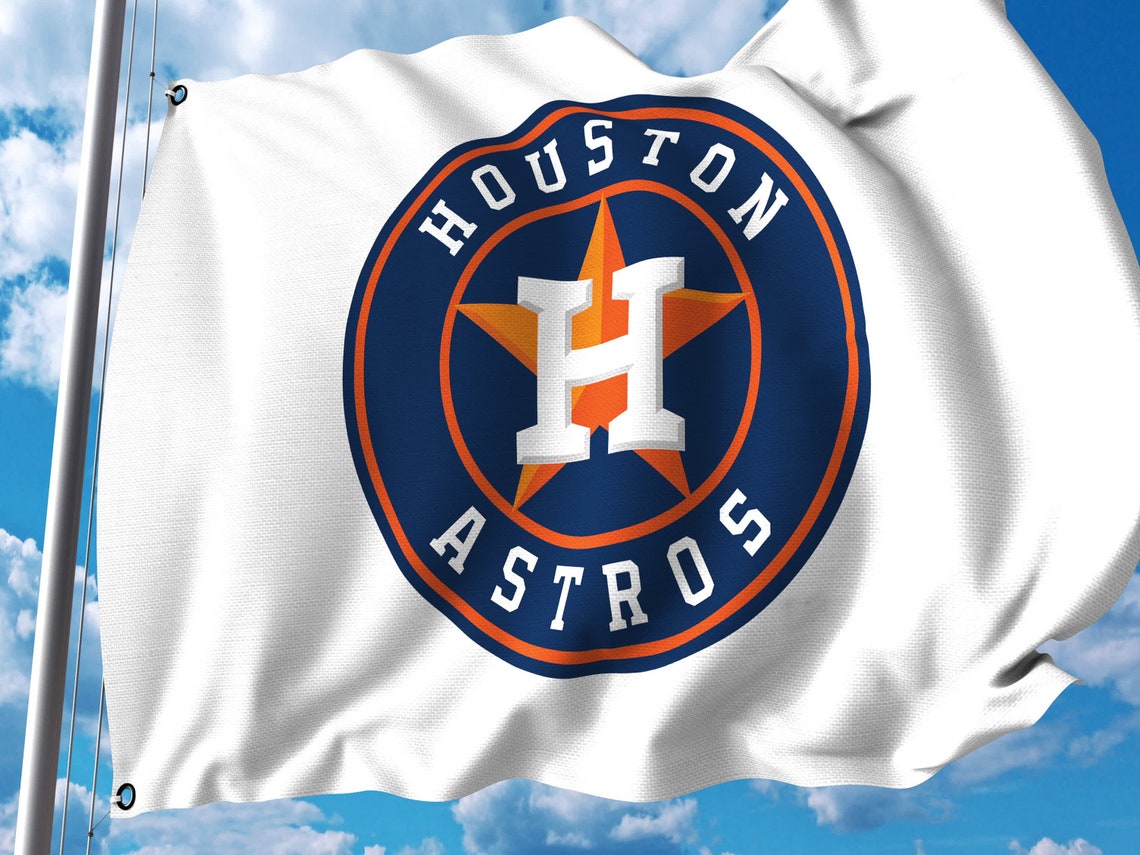 Houston Astros Sports Baseball Custom Flag 24x18 DOUBLE SIDED Yard Sign ...