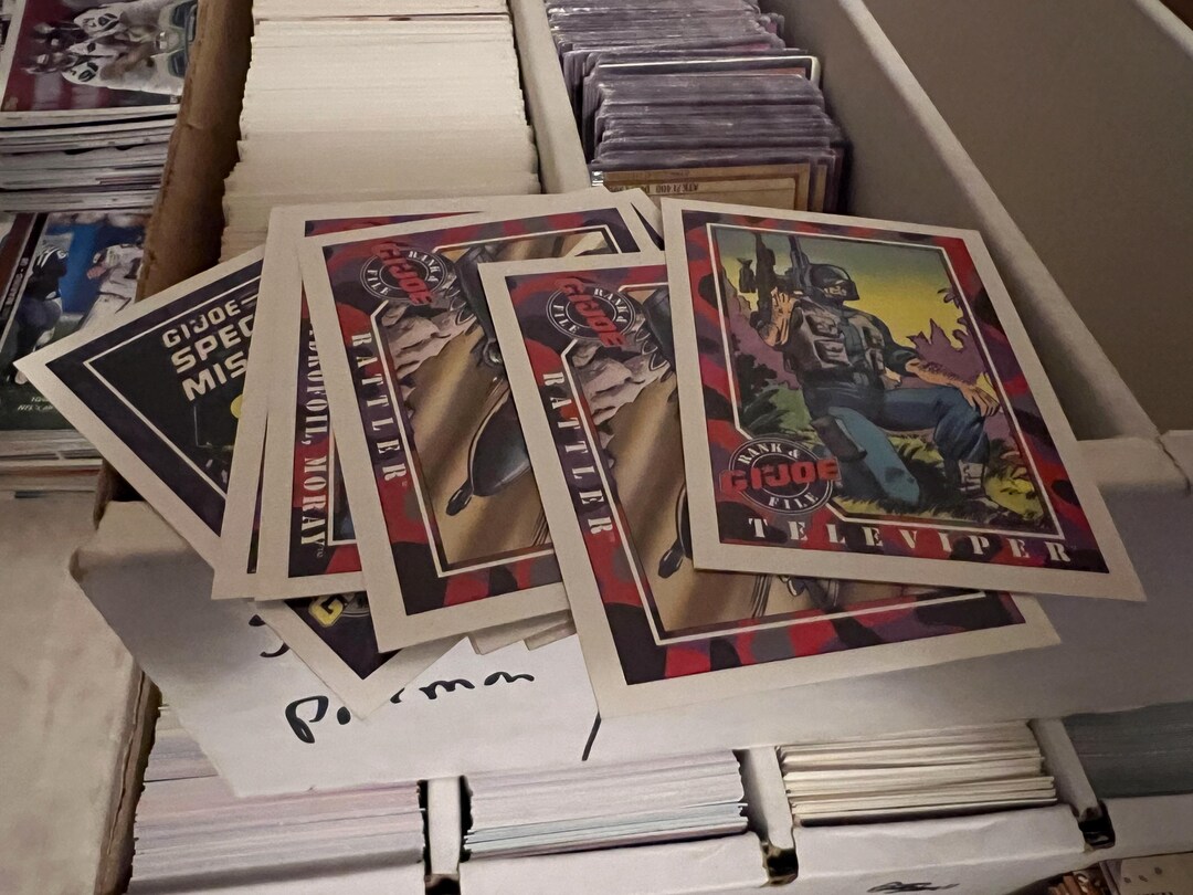 G.I. Joe Trading Cards Lot - Vintage Army Cards Collection - Etsy