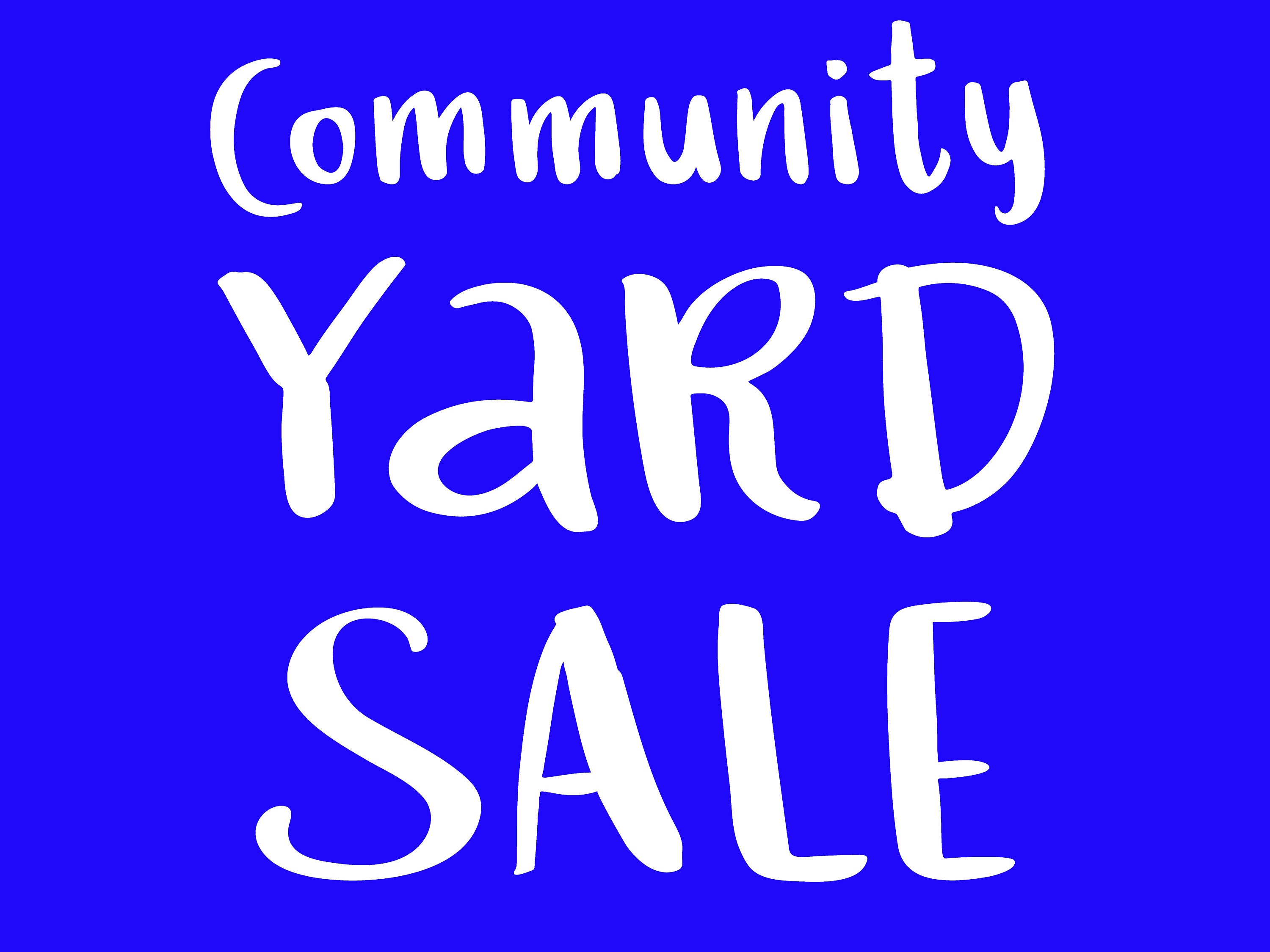 Yard Sale Garage Sale Community Sale Custom 24x18 DOUBLE SIDED Yard ...