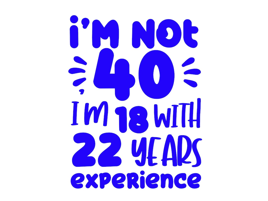 40th Happy Birthday / Celebration 24x18 DOUBLE SIDED Yard Sign ...