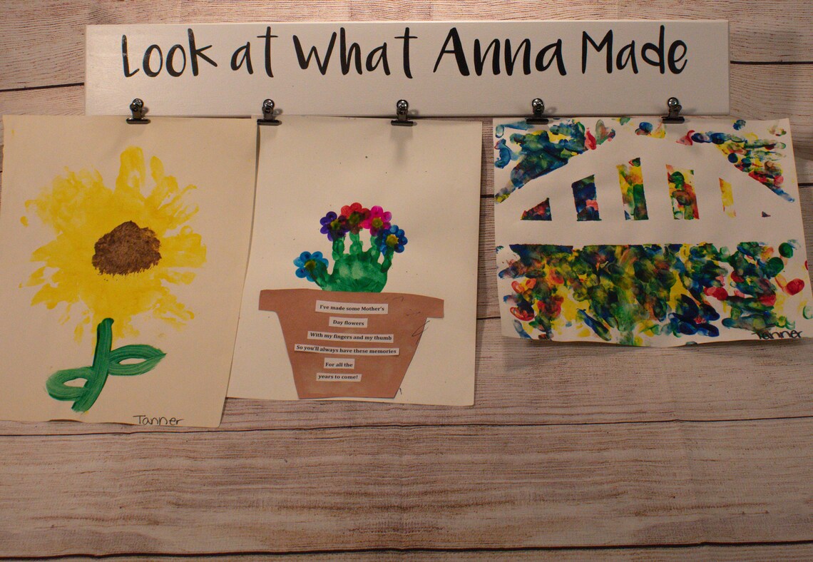 Look What I Made Wooden Sign PERSONALIZATION FREE SHIPPING - Etsy