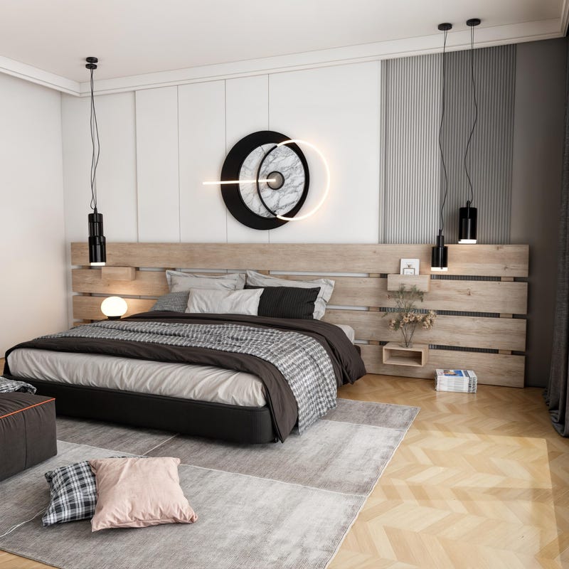 Storage Headboard Shelf - Etsy UK