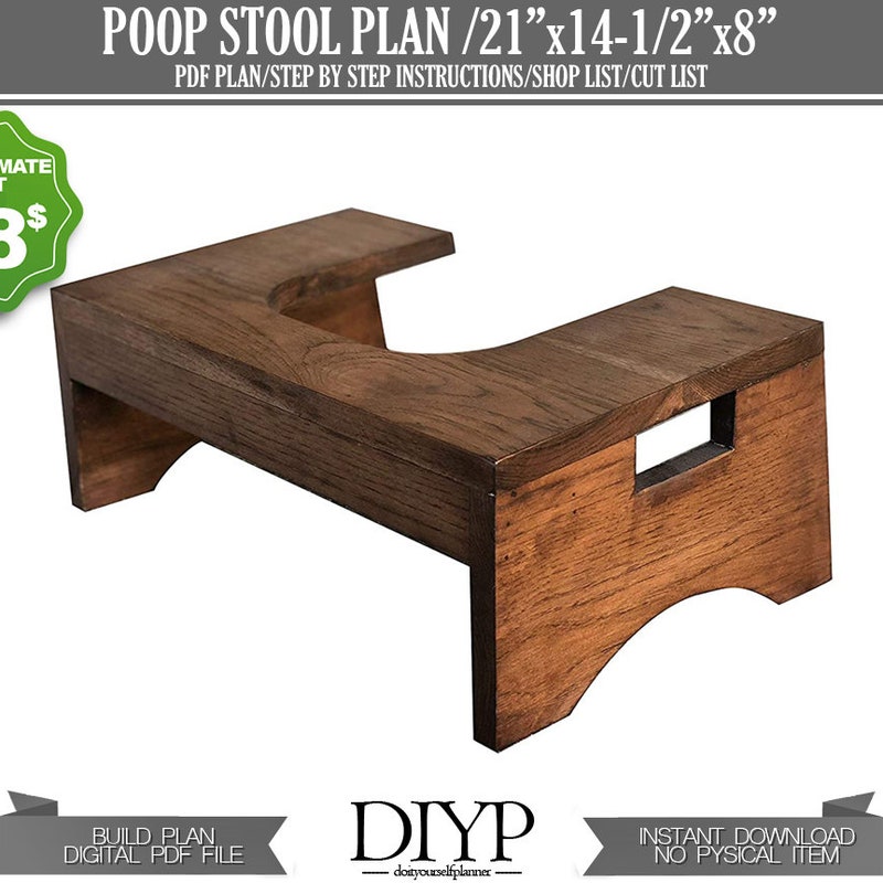 Poop Stool - Etsy
